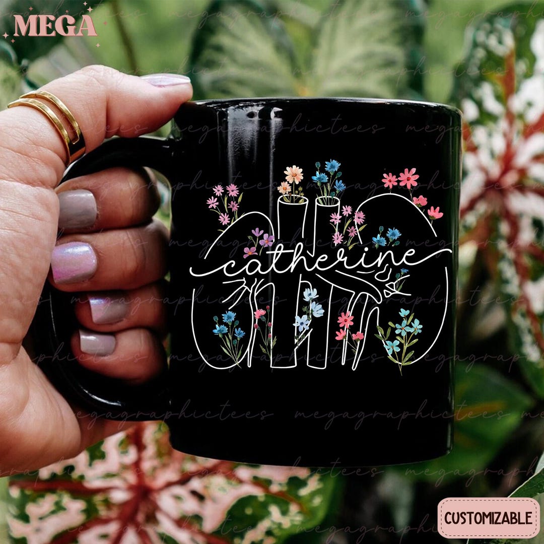 Personalized Nephrology Mug, Custom Nephrologist Mug, Dialysis Tech ...