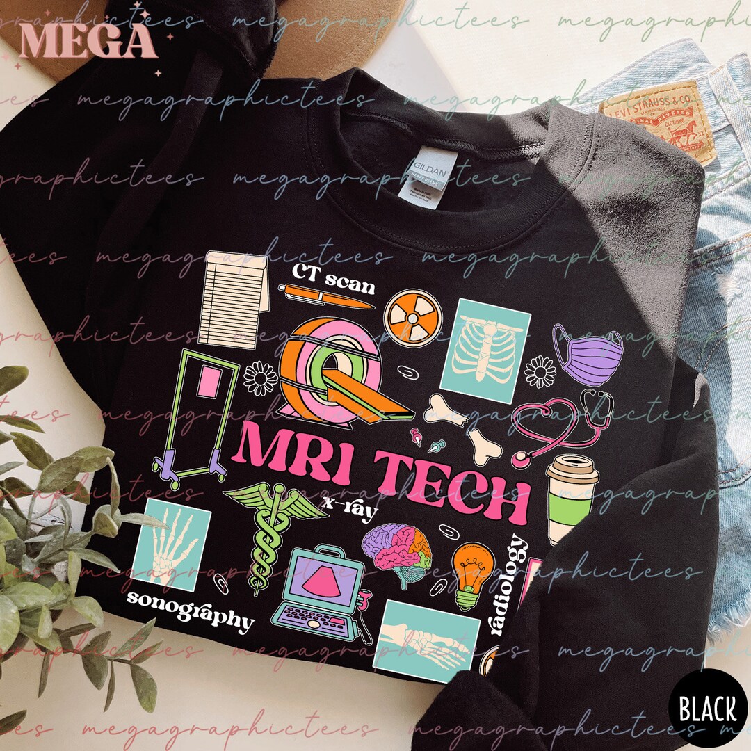 MRI Tech Sweatshirt, MRI Technology Sweatshirt, MRI Technologist ...