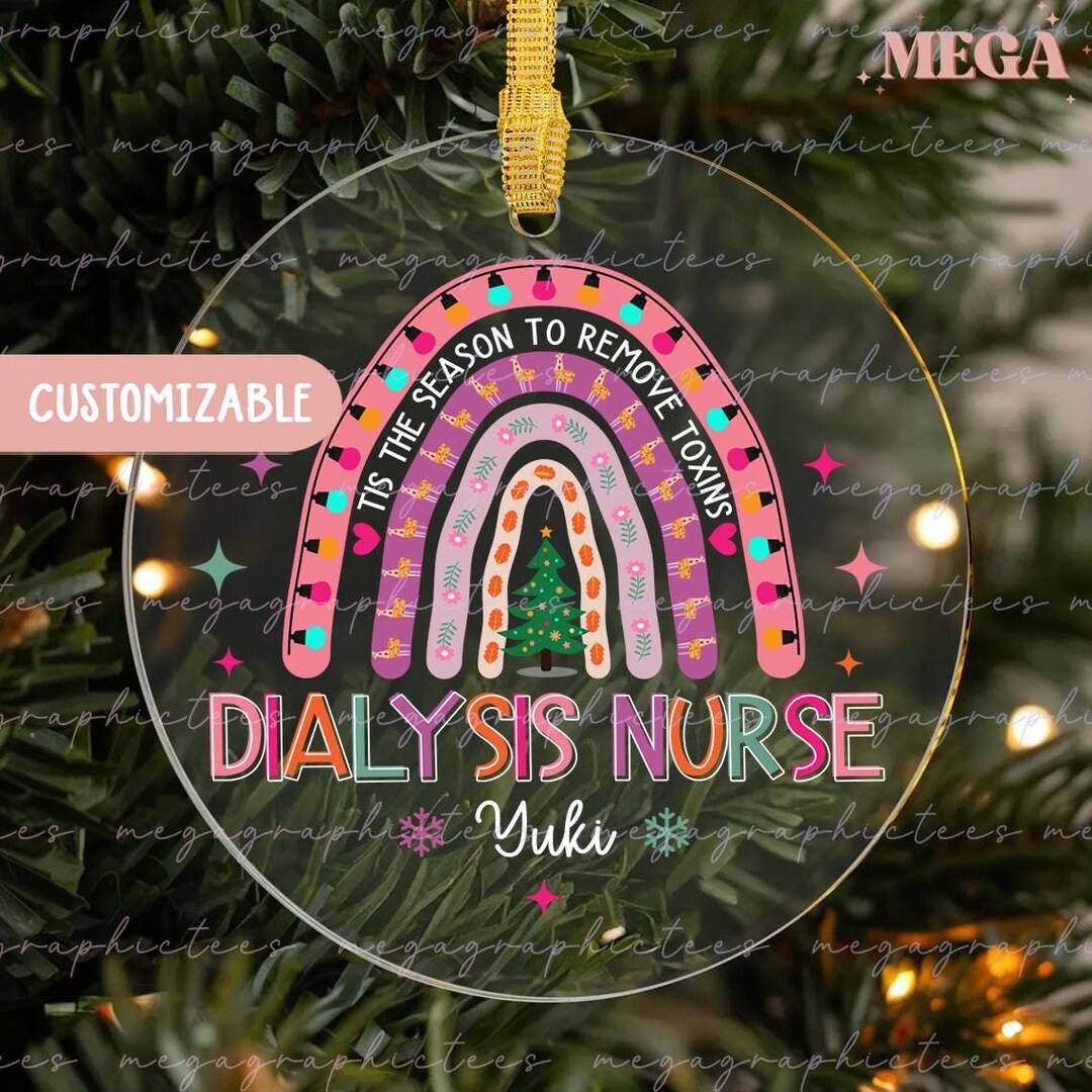 Personalized Dialysis Nurse Gifts, Custom Dialysis Tech Gifts, Dialysis ...