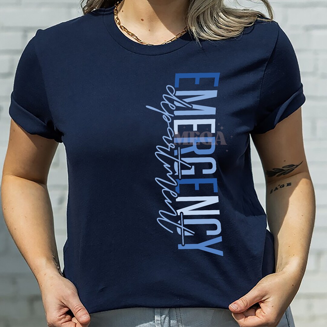 Emergency Department Shirt, ER Nurse Shirt, Emergency Nurse Shirt ...