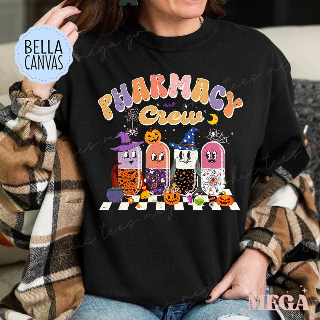 Halloween Pharmacy Shirt, Pharmacy Shirt, Pharmacy Tech Shirt, Pharmacy ...