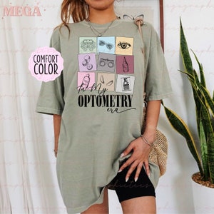 Comfort Colors Optometry Shirt, Ophthalmologist Shirt, Ophthalmology ...
