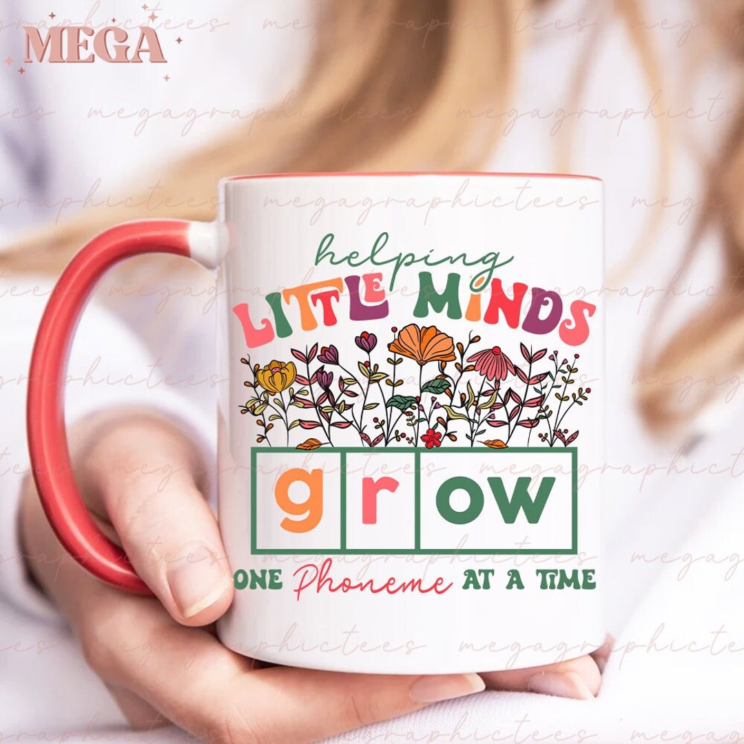 Science of Reading Mug, Literacy Education Mug, Reaching Teacher Mug ...