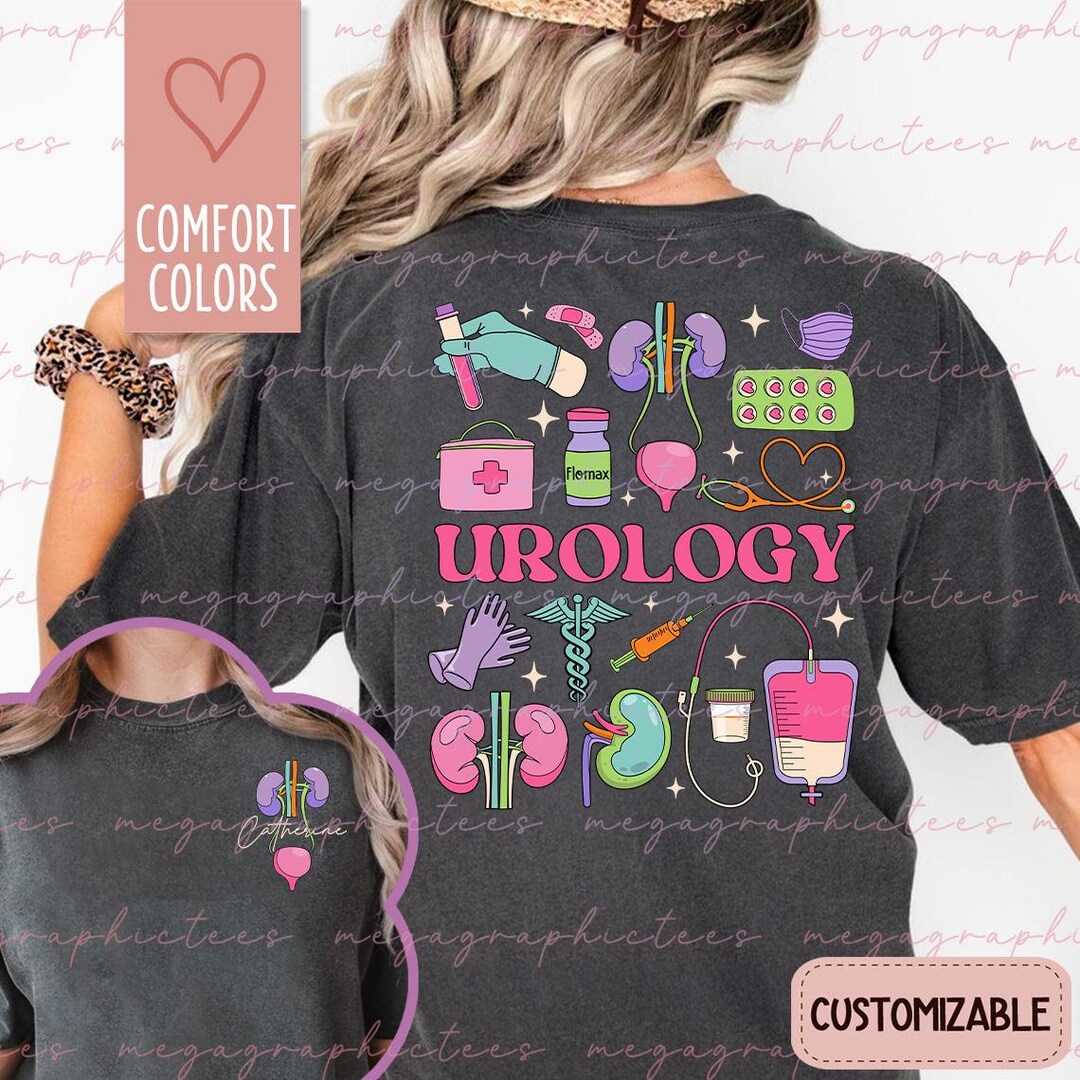 Personalized Urology Comfort Colors Shirt, Urologist Shirt, Urology ...