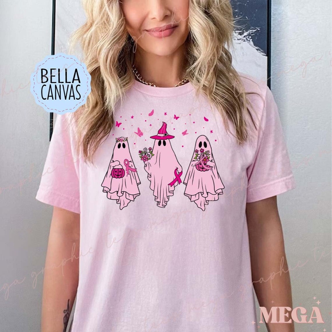 Breast Cancer Ghost Shirt, Breast Cancer Shirt, Cancer Survivor Gifts ...