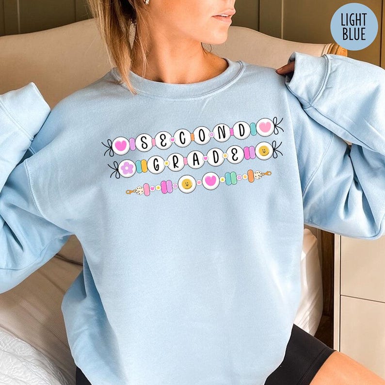 Second Grade Teacher Shirt, Custom Second Grade Teacher Shirt ...