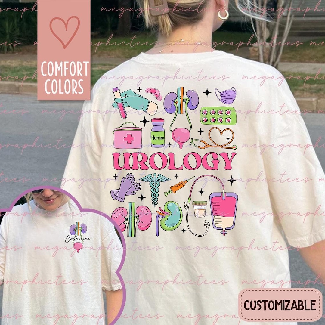 Personalized Urology Comfort Colors Shirt, Urologist Shirt, Urology ...