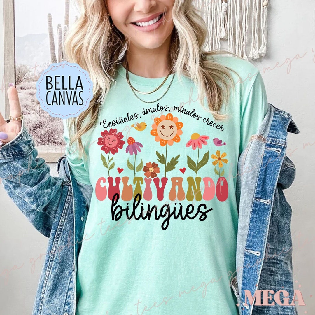 Spanish Teacher Shirt Maestra Shirt Maestra Bilingual Shirt
