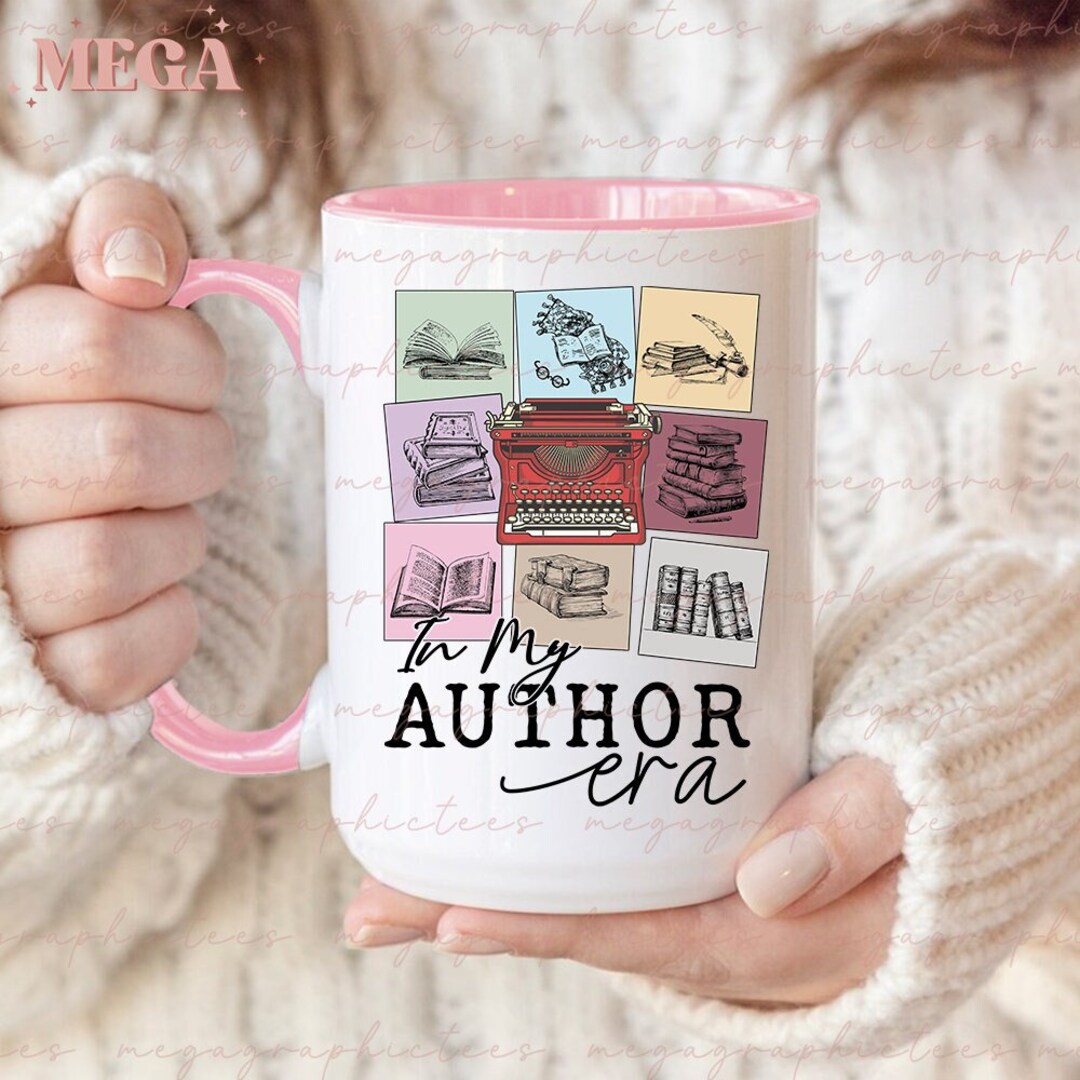 Author Mug, Author Era Mug, Writer Mug, Author Gift, Book Author Mug ...