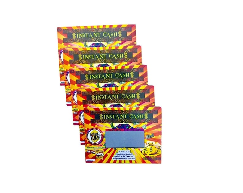 Fake Lottery Tickets Multi-pack – April Fools' Prank - Etsy