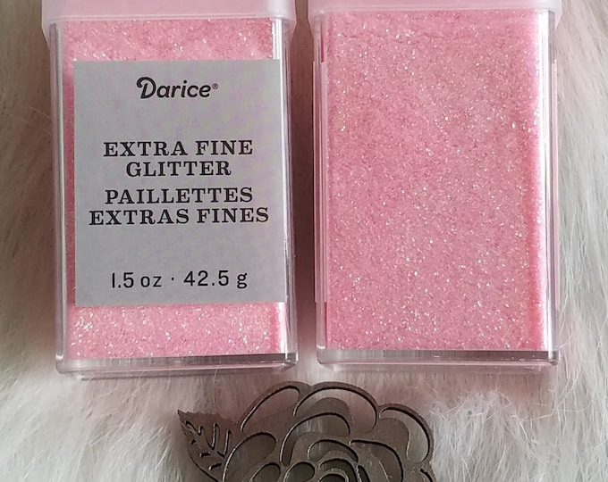 Darice Blush Extra Fine Glitter 1.5oz Compare With Recollections Blush ...