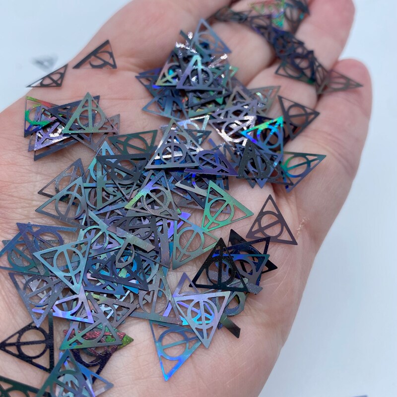 Triangle Glitter - Etsy