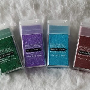 Recollections Extra Fine Glitter - 1.5 Oz - Various Colors Choices ...