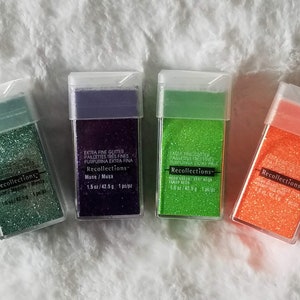Recollections Extra Fine Glitter - 1.5 Oz - Various Colors Choices ...