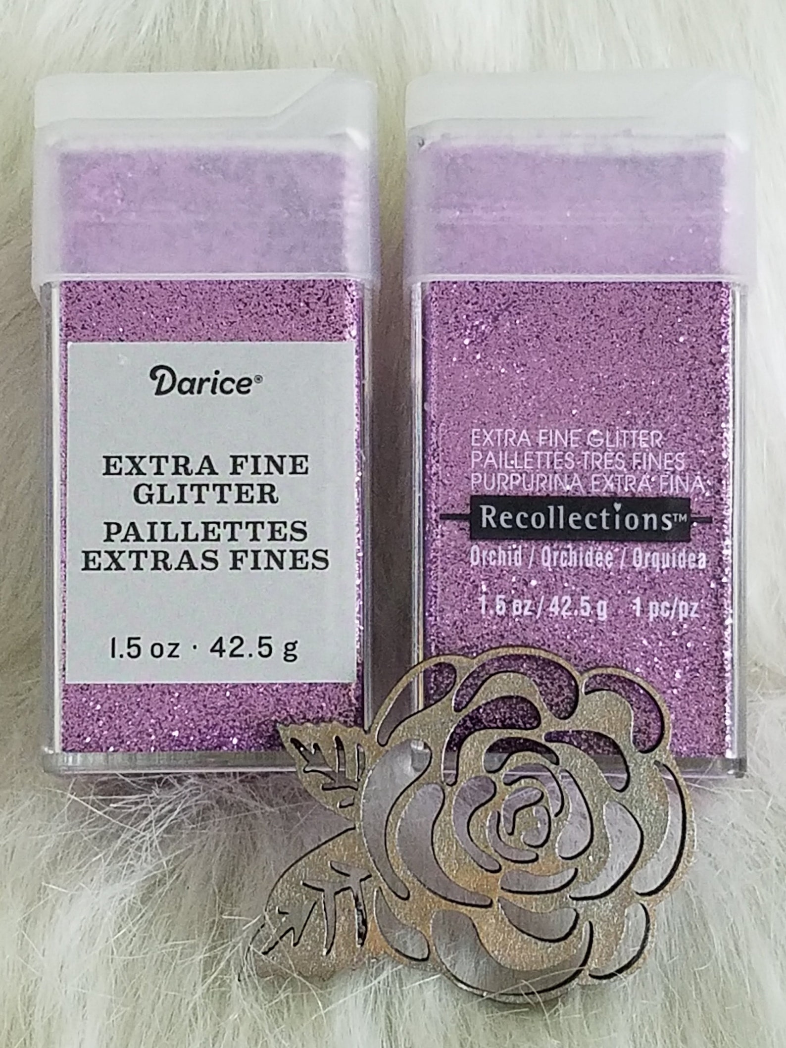 Darice Orchid Purple Extra Fine Glitter 1.5oz Compare With - Etsy