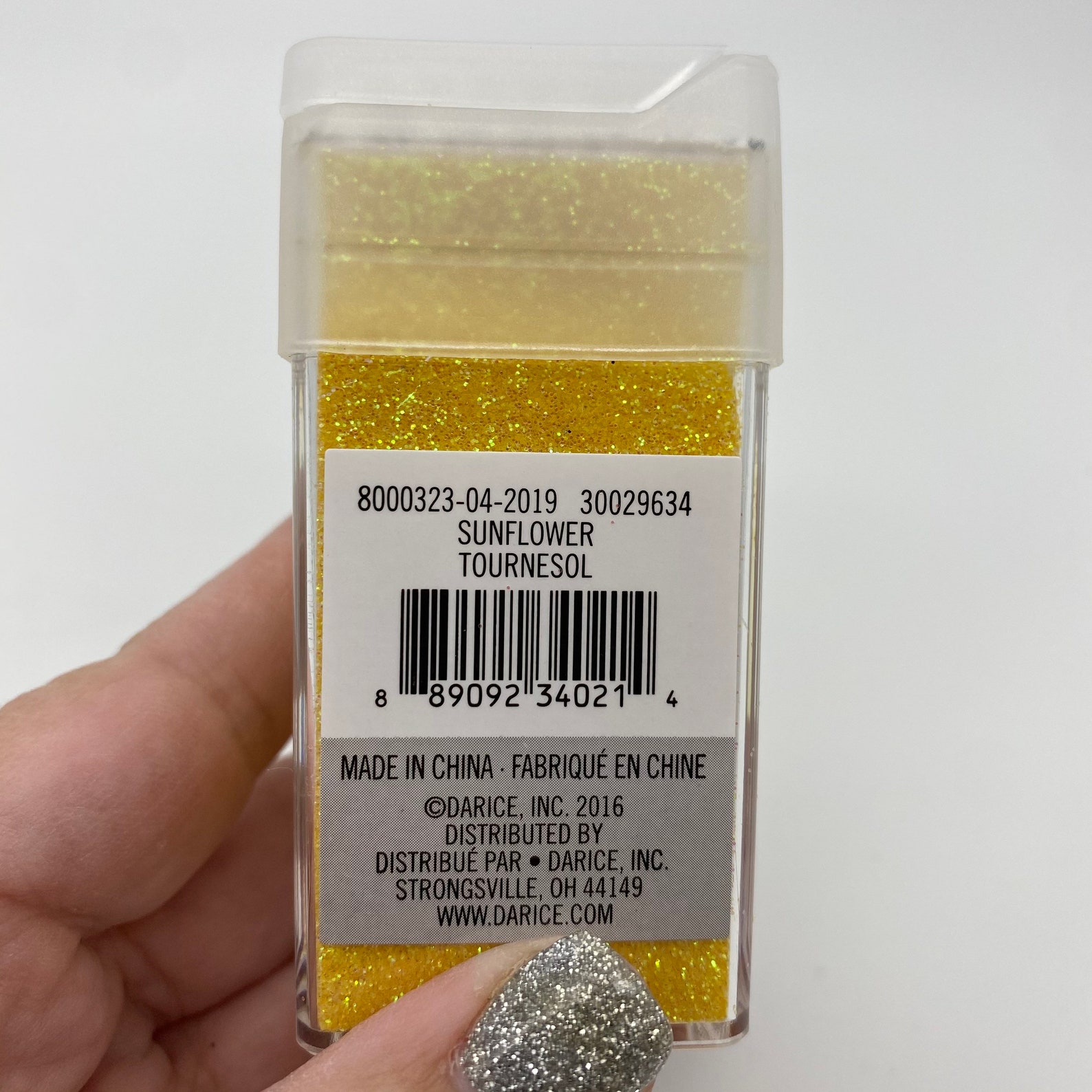 Darice Sunflower Yellow Extra Fine Glitter 1.5oz Compare With - Etsy