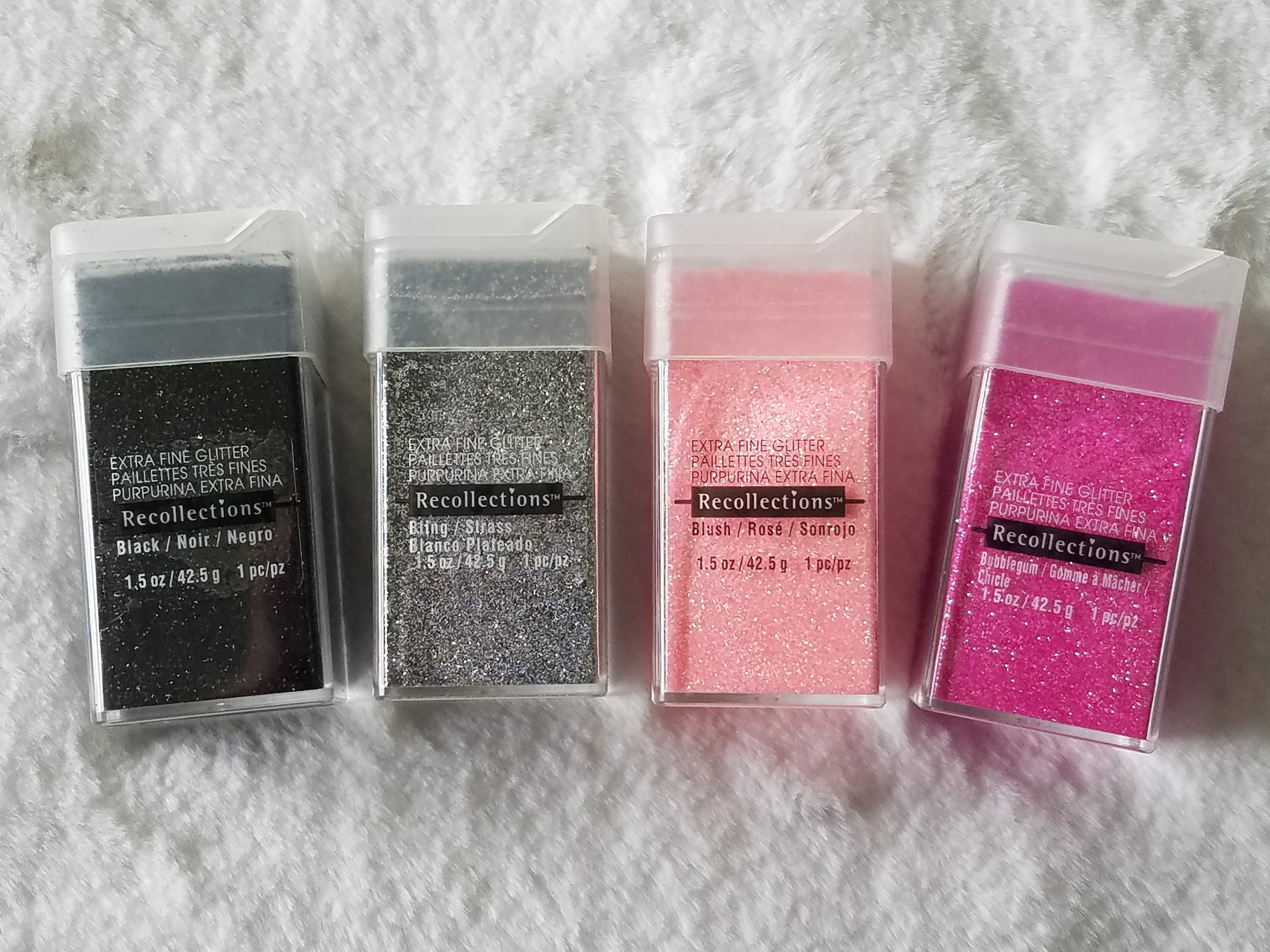 Recollections Extra Fine Glitter 1.5 Oz Various Colors - Etsy