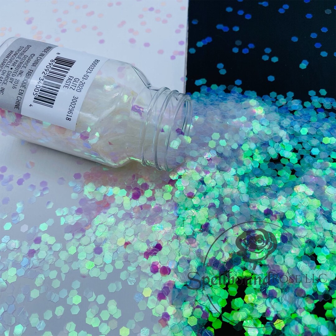 Darice Iridescent Glitz Super Chunky Glitter, Darice Chunky Glitter, 0 ...