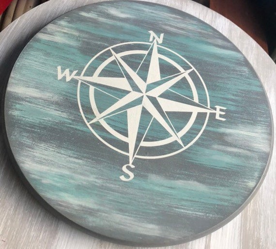 Nautical Lazy Susan | Etsy