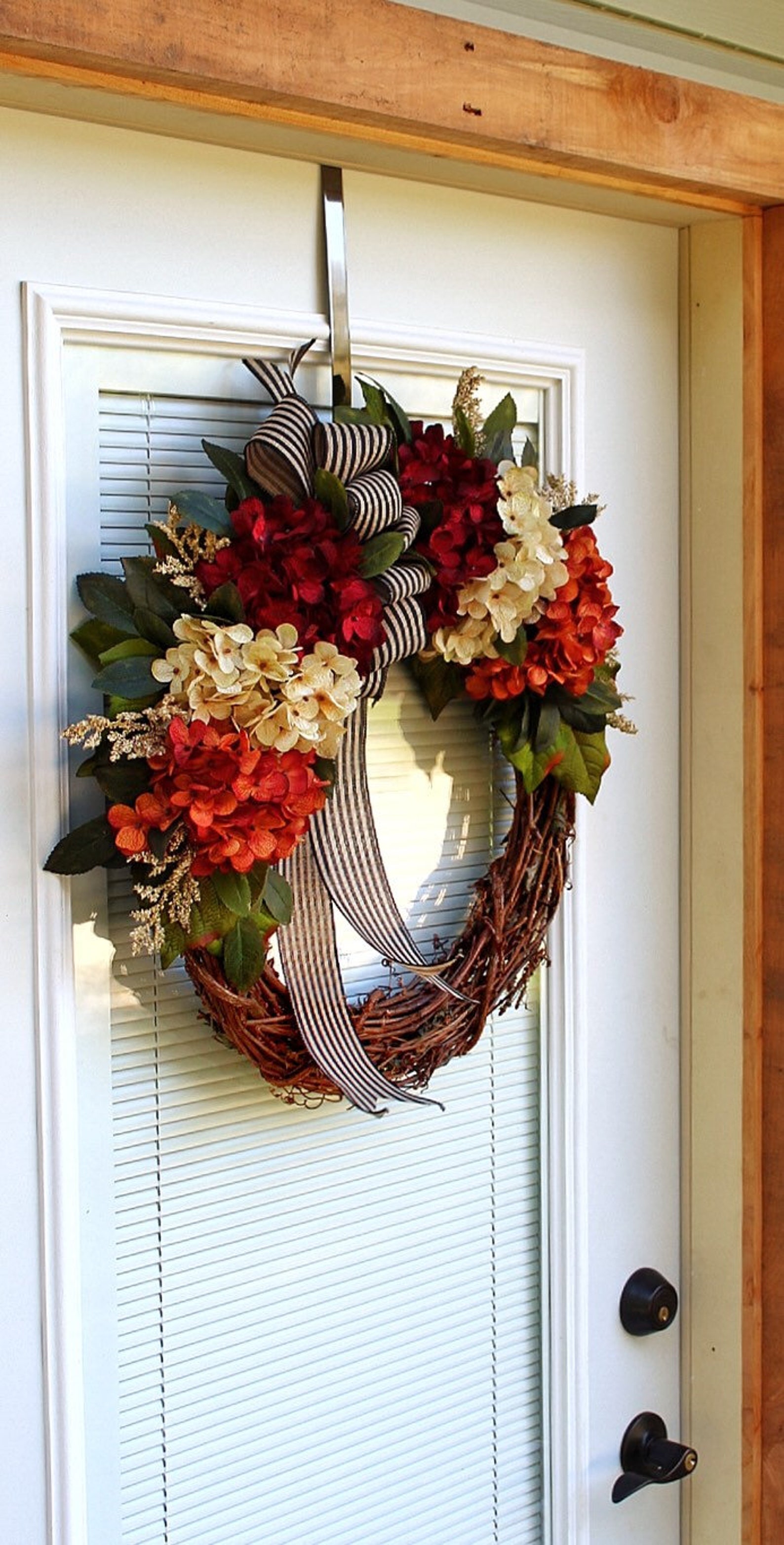 Fall Wreaths for Front Door Autumn Wreath Fall Door Wreaths | Etsy