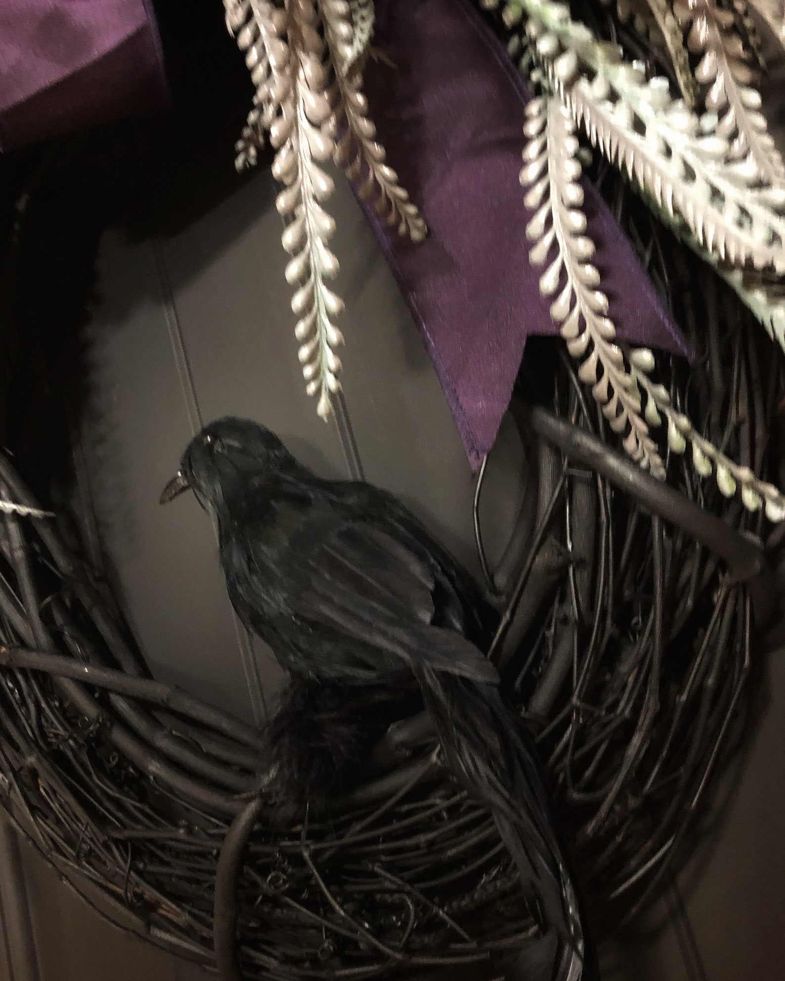 Halloween Wreaths Gothic Home Decor Halloween Wreath Goth - Etsy