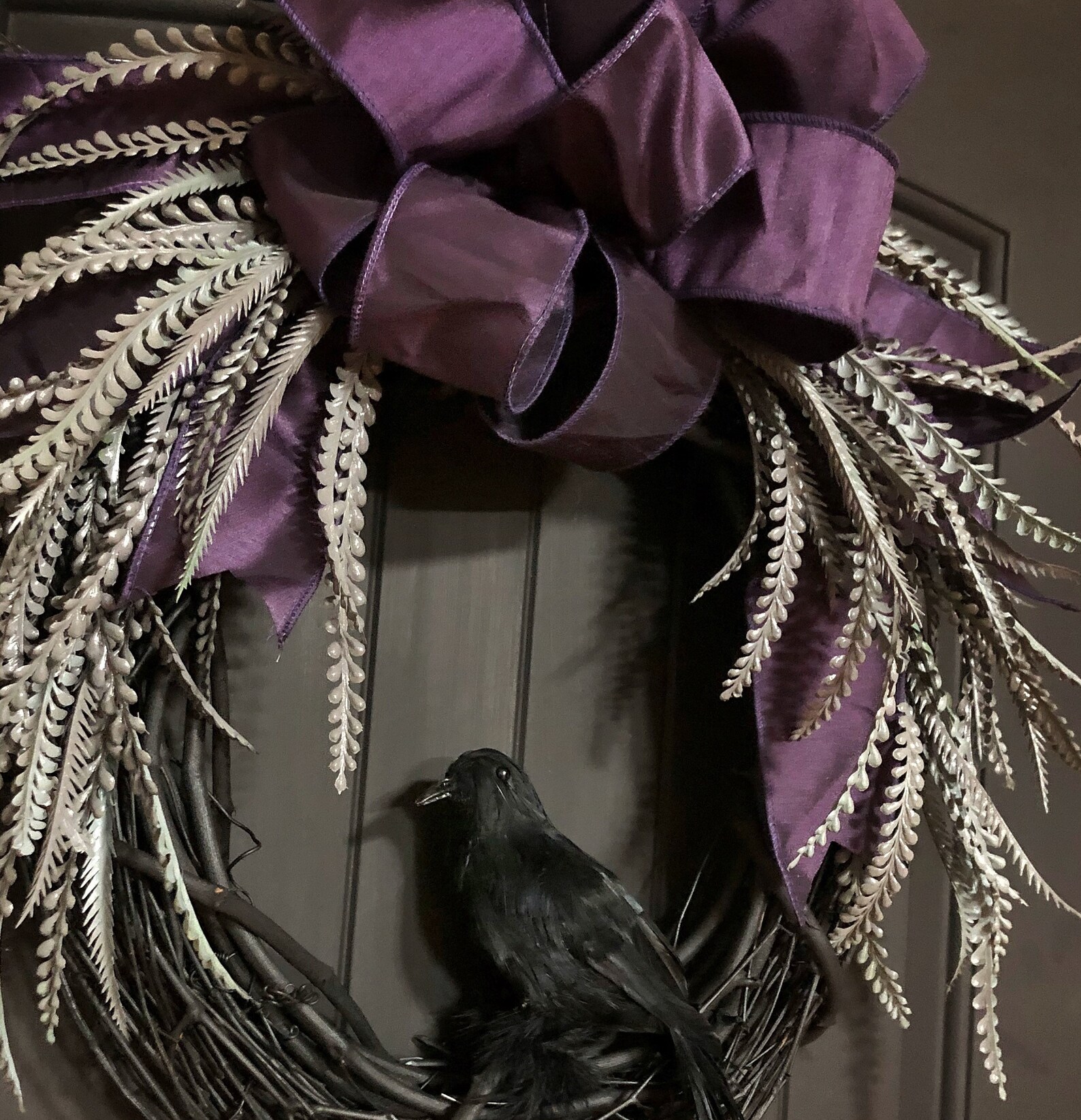 Halloween Wreaths Gothic Home Decor Halloween Wreath Goth - Etsy