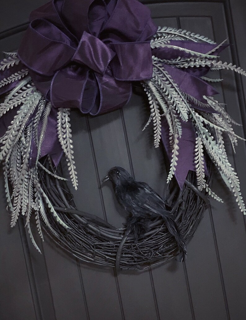 Halloween Wreaths, Gothic Home Decor, Halloween Wreath, Goth, Porch ...