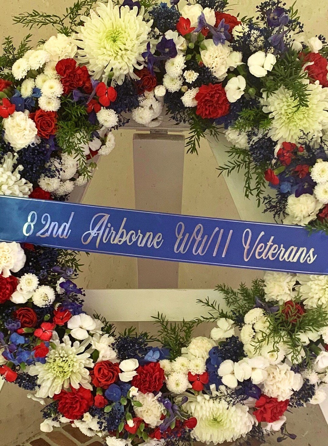 Funeral Ribbon, Custom, for Cemetery Flowers, Printed Ribbon, Memorial ...