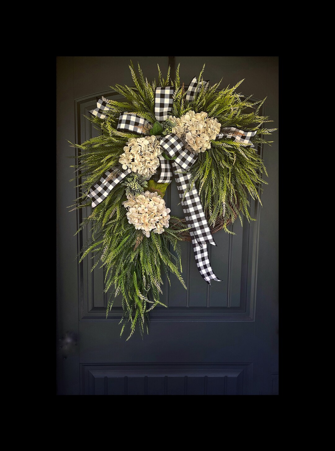 Year Round Wreath, Everyday Wreaths, Hydrangea Wreath, Front Door ...