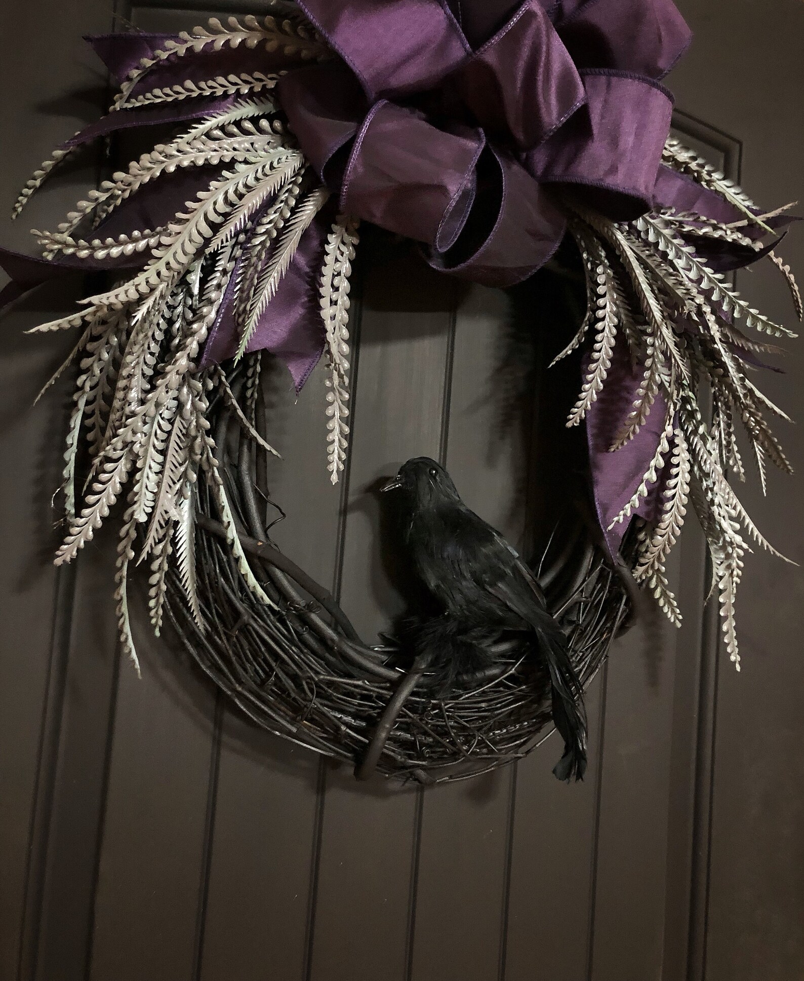 Halloween Wreaths Gothic Home Decor Halloween Wreath Goth - Etsy