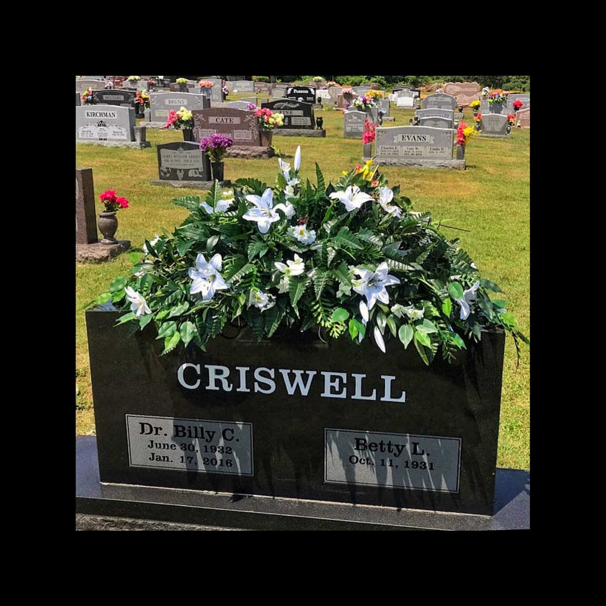 Deluxe Cemetery Flowers Spring Grave Decorations Easter - Etsy Canada