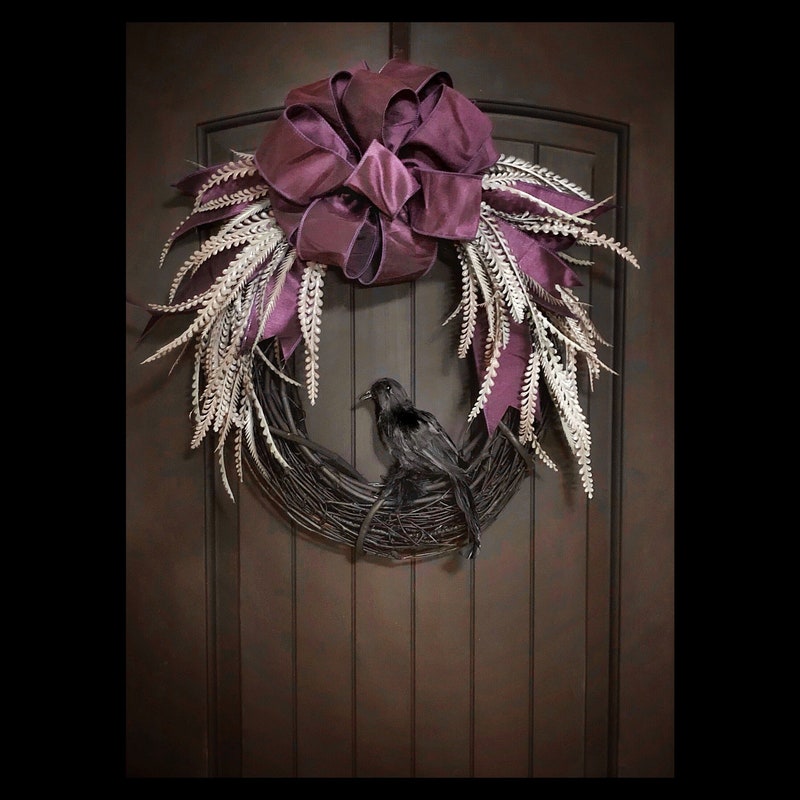 Halloween Raven Decor - Etsy