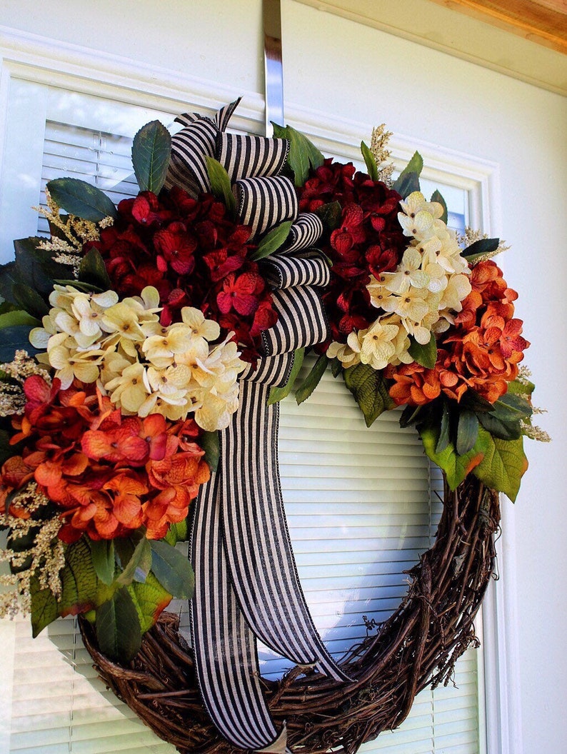 Fall Wreath for Front Door Fall Wreaths Wreath for Front - Etsy