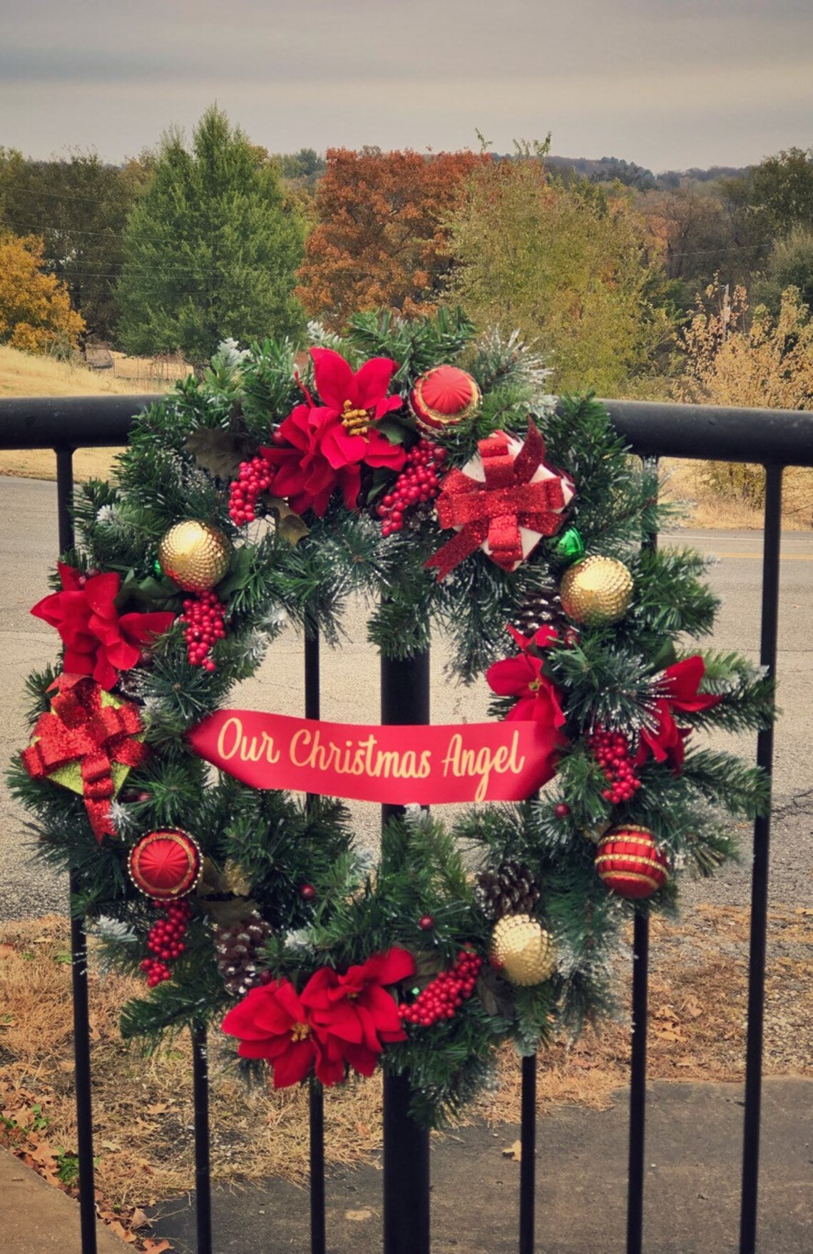 Christmas Cemetery Flowers Grave Decoration for Winter - Etsy