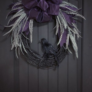 Halloween Wreaths, Gothic Home Decor, Halloween Wreath, Goth, Porch ...