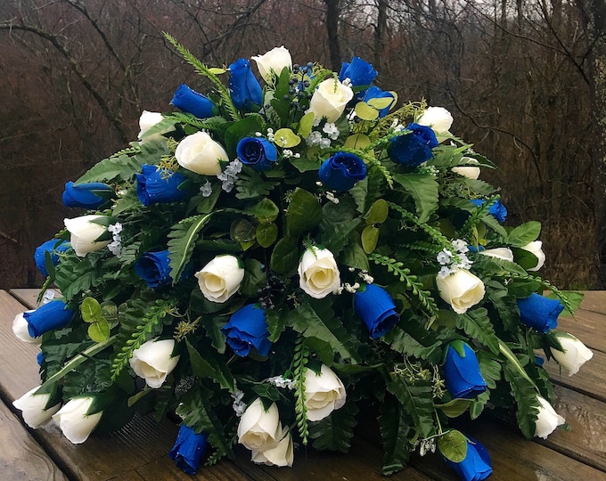 Headstone Saddle Cemetery Flowers Grave Saddle Cemetery - Etsy