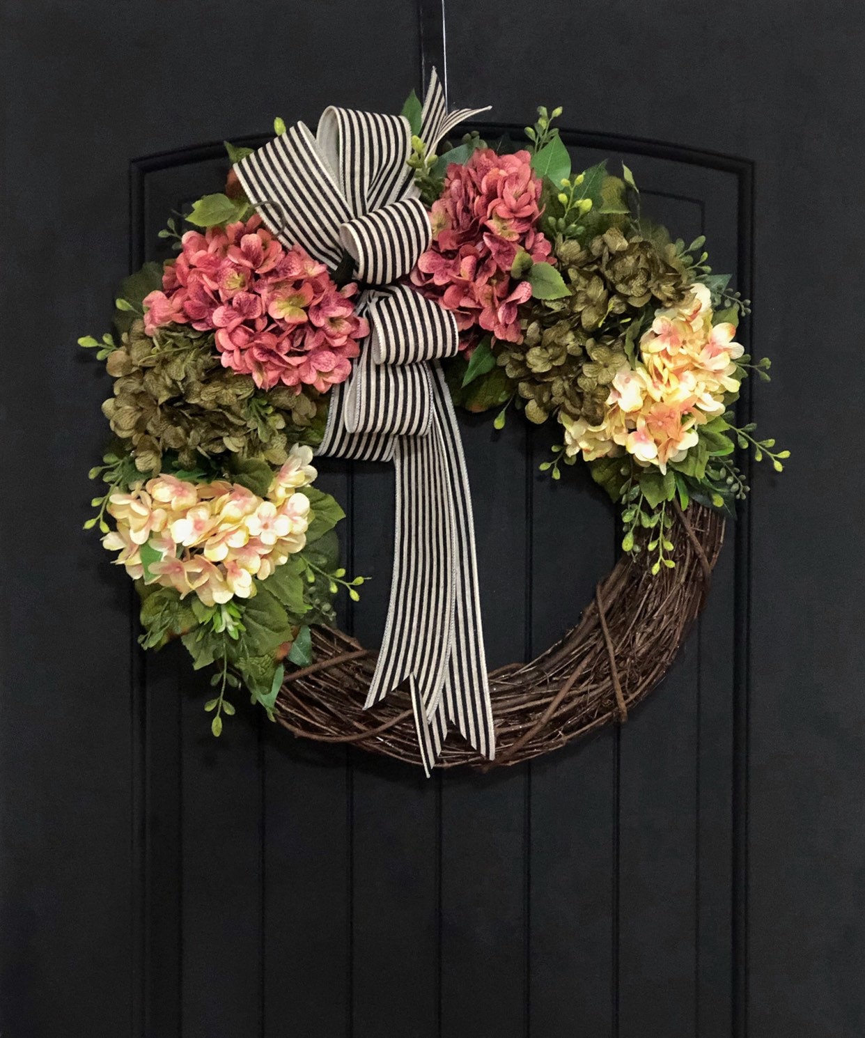 Farmhouse Wreath, Rustic Decor, Country, Wreaths for Front Door ...