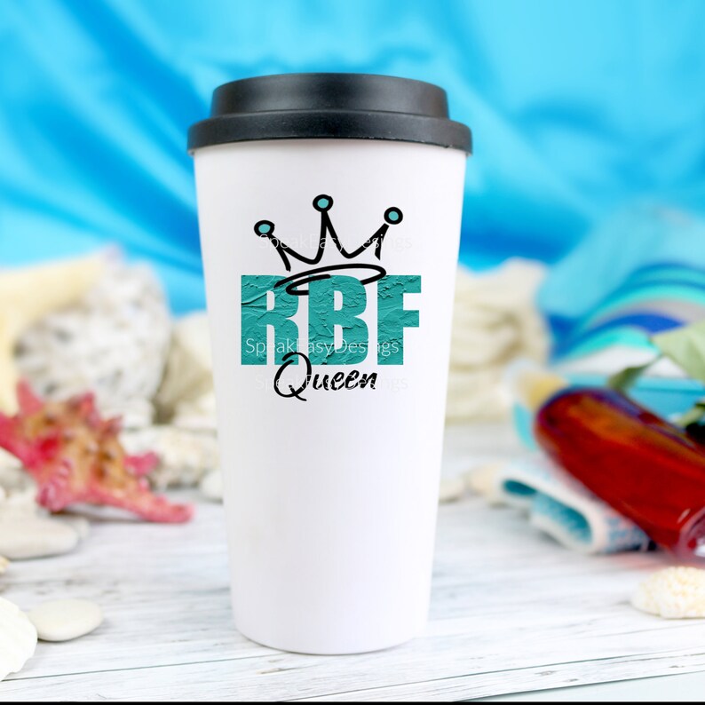 Resting B*tch Face Queen RBF Queen Digital Download, Transfer, Graphic ...