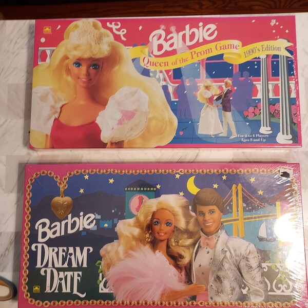 Barbie Board Games - Etsy