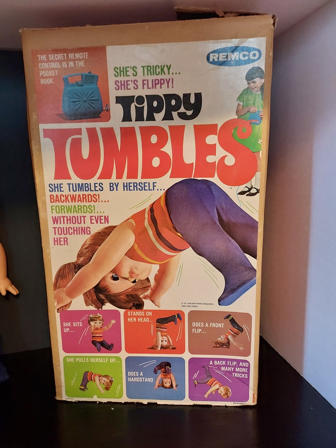 Vintage Tippy Tumble Doll - Etsy