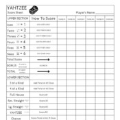 Card Game Scoring Sheets Printable Digital Download, Pinochle, Euchre ...
