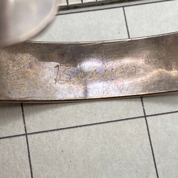 Vintage Northwest Coast Native Beaver Silver Bracelet… - Gem