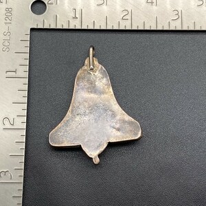 Vintage Navajo Native Liberty Bell 1776 Turquoise Silver Pendant - Etsy