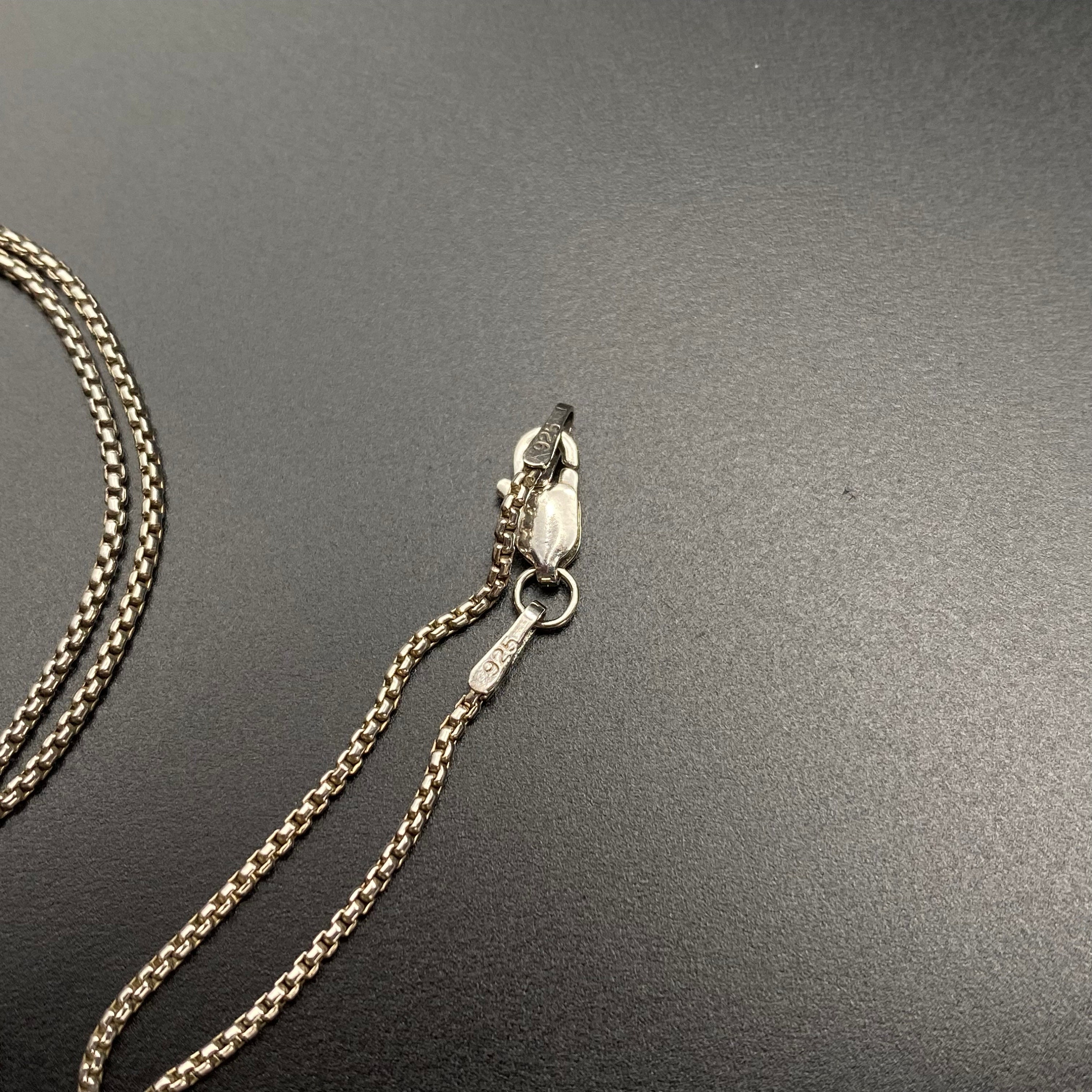 Native Style Hopi Maze Leather Coin Silver Pendant Necklace by ...