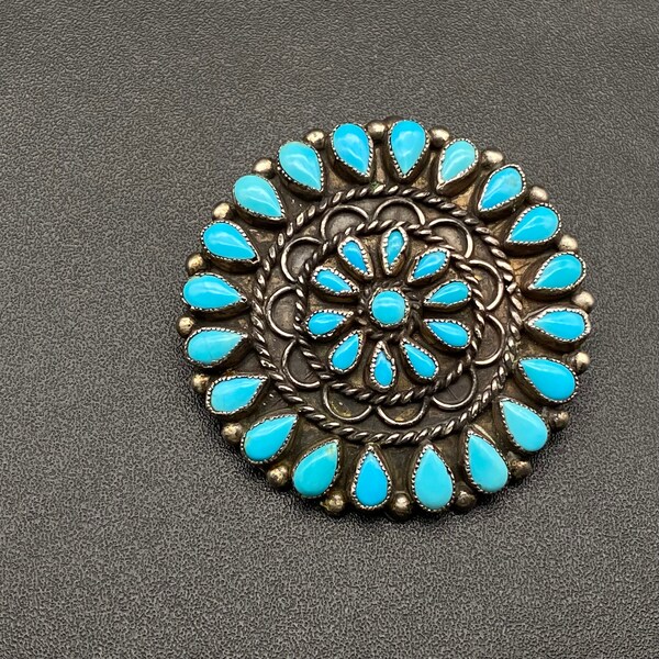 Navajo Brooch - Etsy