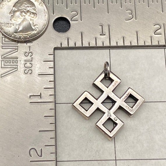 Vintage James Avery Knot of Eternity Cross Sterling S… - Gem