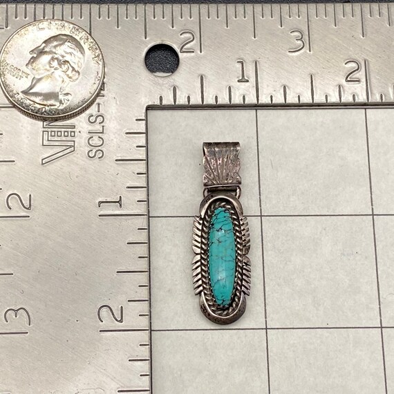 Vintage Navajo Native Edith Kee Turquoise Sterling Si… - Gem