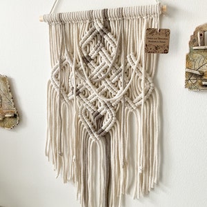 Celtic Cross Wall Hanging, Irish Wall Art Decor, Medieval Tapestry Made ...