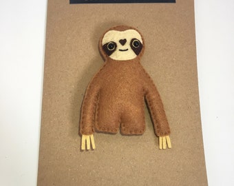 Sloth card | Etsy