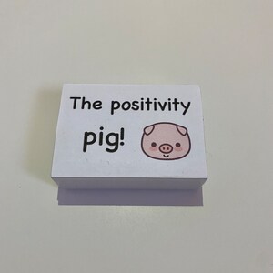 Mini Pig Matchbox Gift Positive Gift Positivity Gift - Etsy